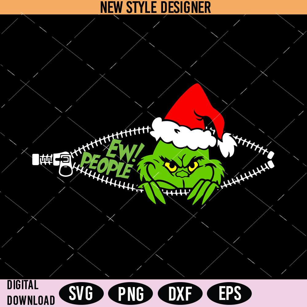 grinch ew people svg - Inspire Uplift