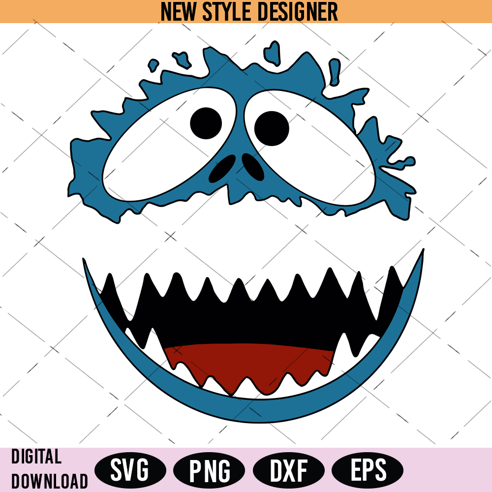 snow monster svg - Inspire Uplift