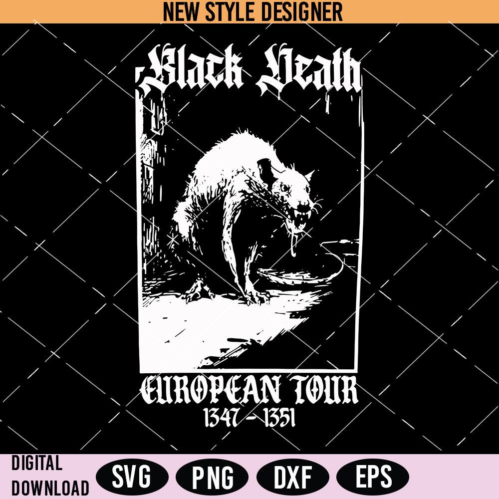 Black Death Svg Png, Gothic Grunge Svg, Horror Goth Svg, Dar - Inspire ...