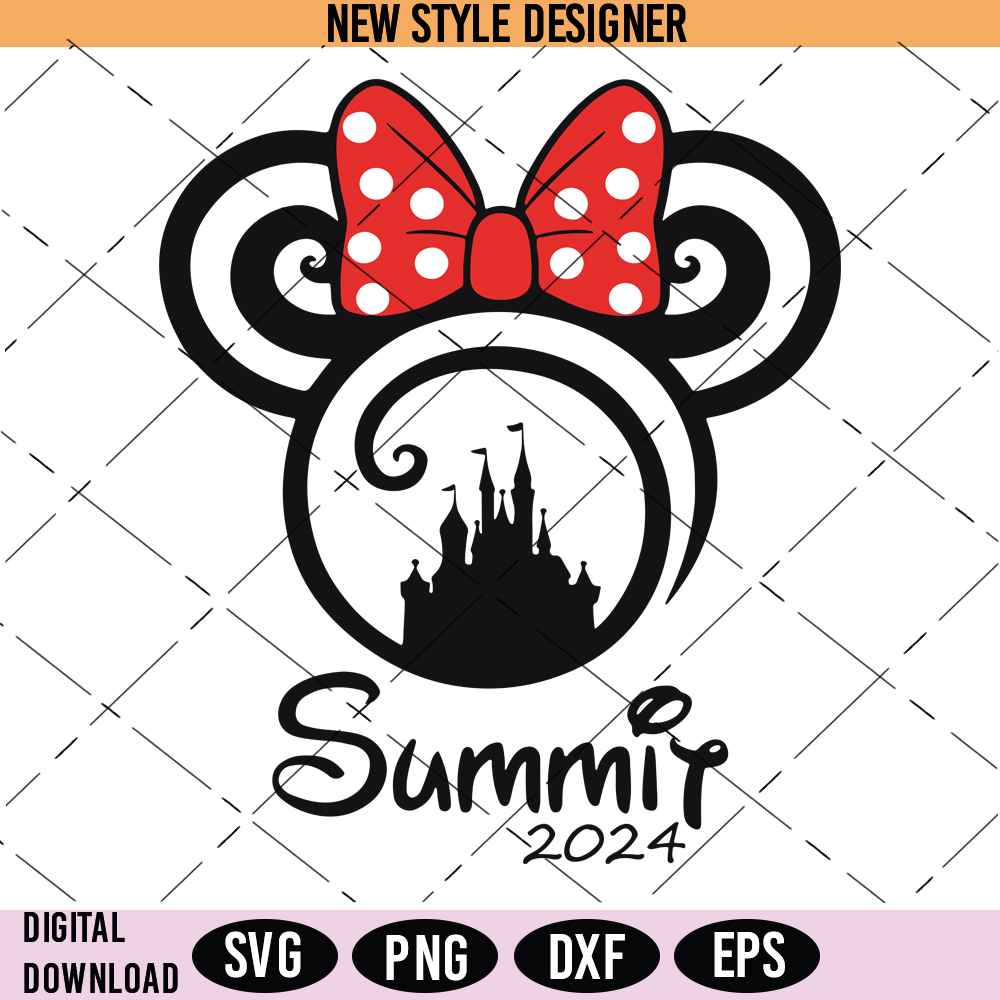 Summit 2024 Svg Png, 2024 Magical Summit Svg, Mouse Ears Svg | Inspire ...