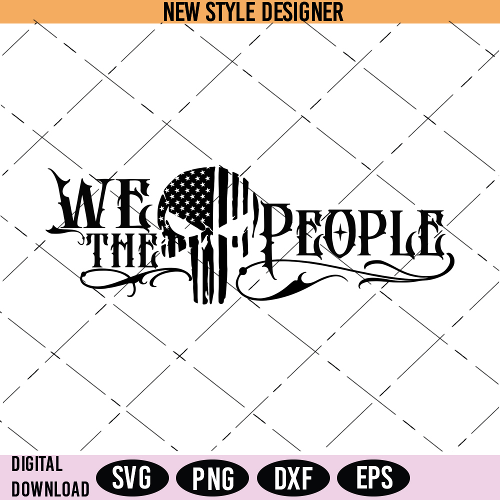 We The People American Svg Png, United States Svg, American | Inspire ...