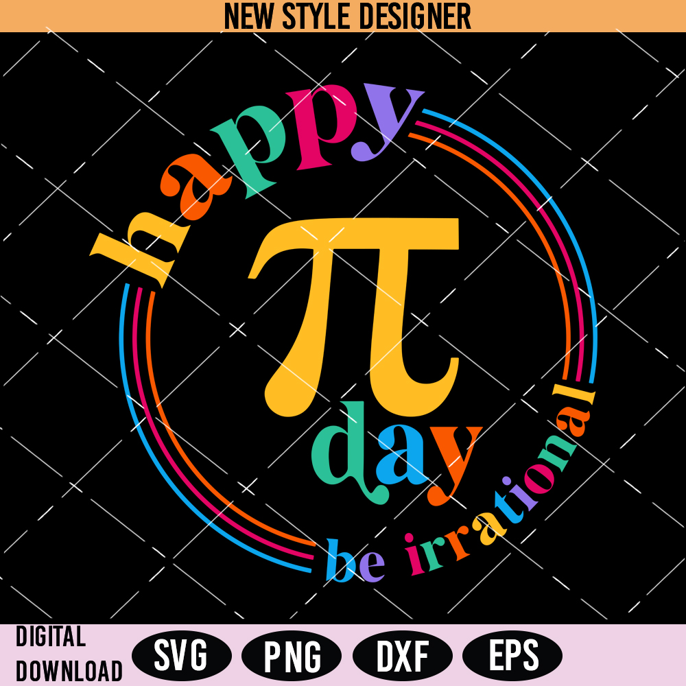 Happy Pi Symbol Svg, Happy Pi Day Svg, Math Teacher Svg, Gif - Inspire ...