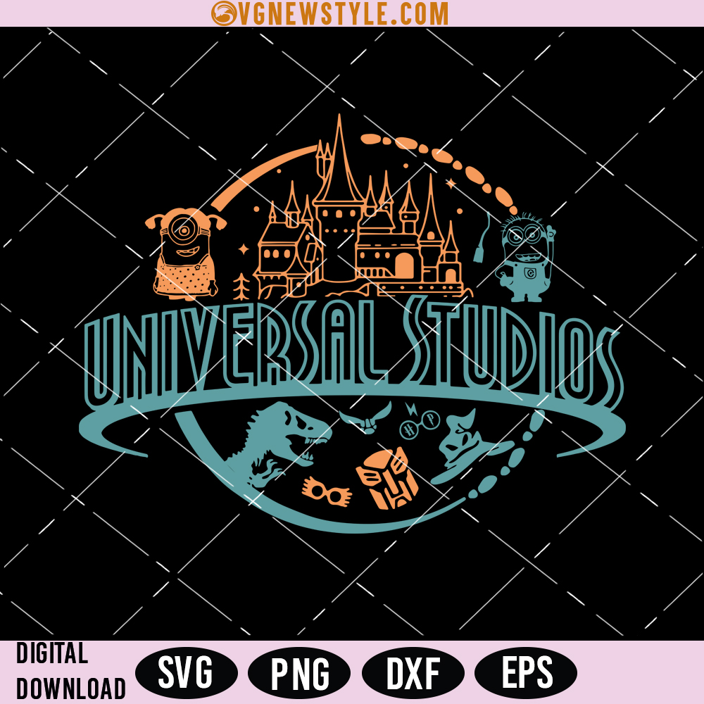 Universal Studios Svg Png, Magical Kingdom Svg, Family Trip - Inspire ...