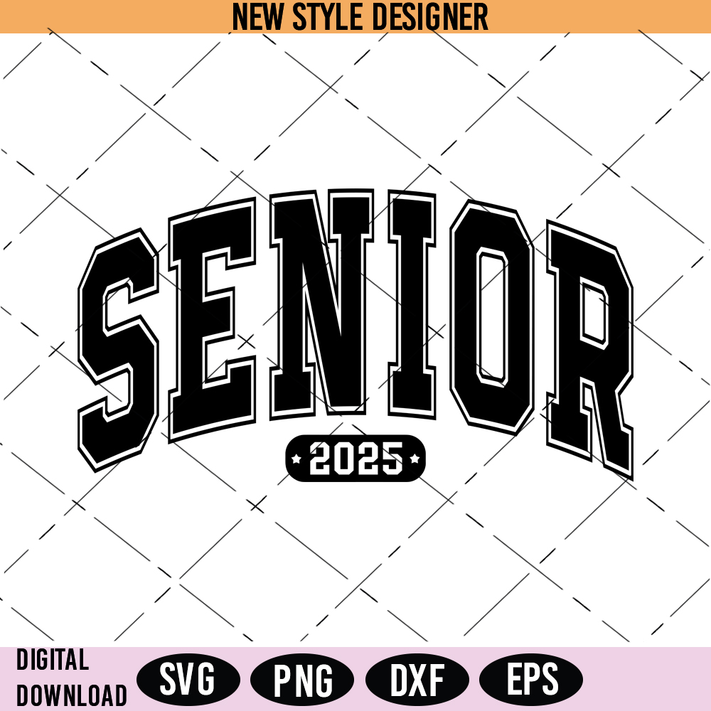 Class of 2025 Senior Svg, Graduating clipart SVG, PNG, DXF, | Inspire ...