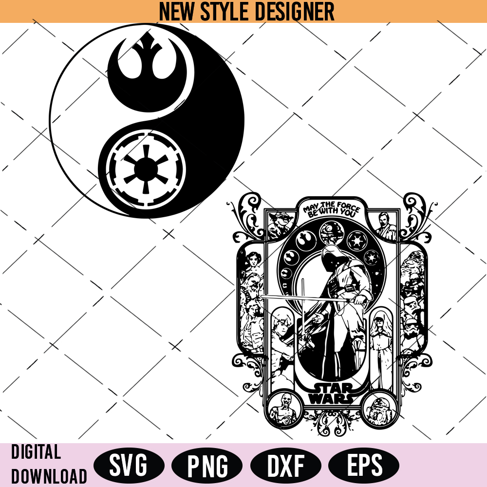 Star Wars Movie Svg Bundle Darth Vader Svg Star Wars Sith Inspire