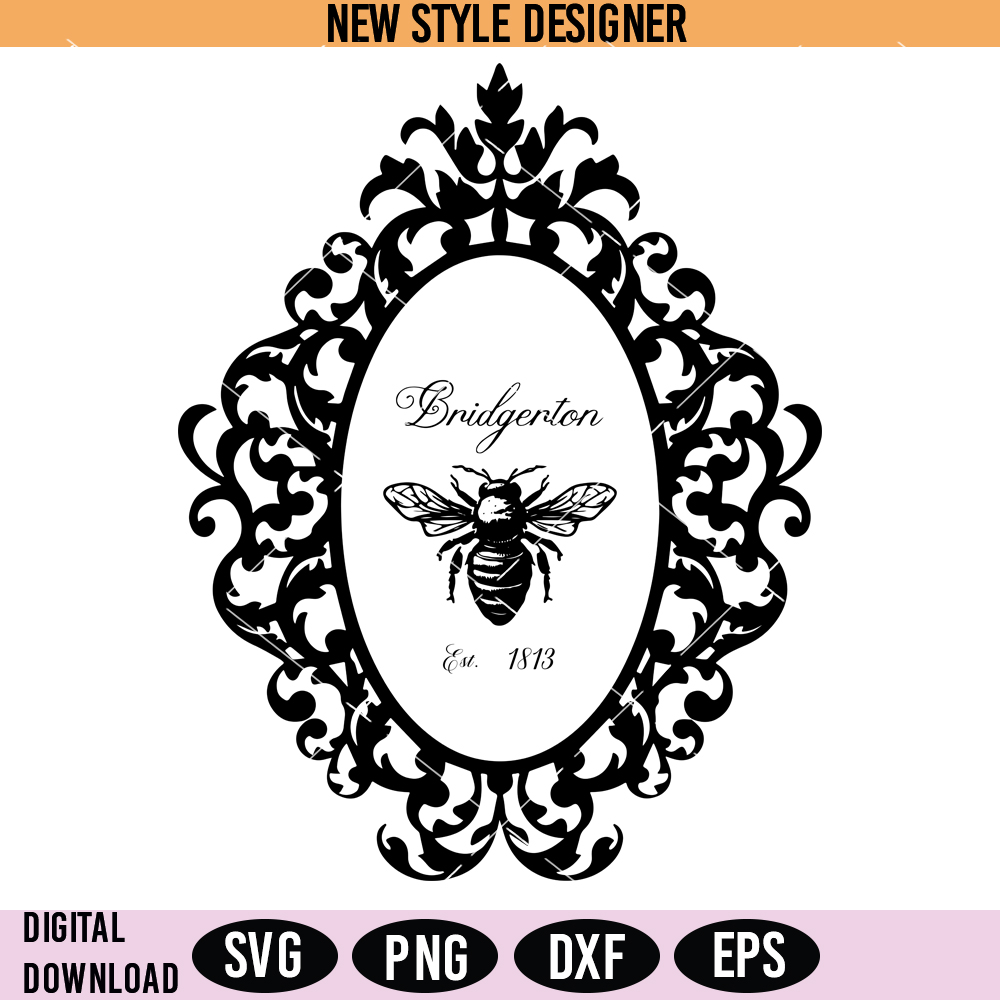 Bridgerton Bee Svg Png, Bridgerton Show Bee, Bridgerton Symb - Inspire ...
