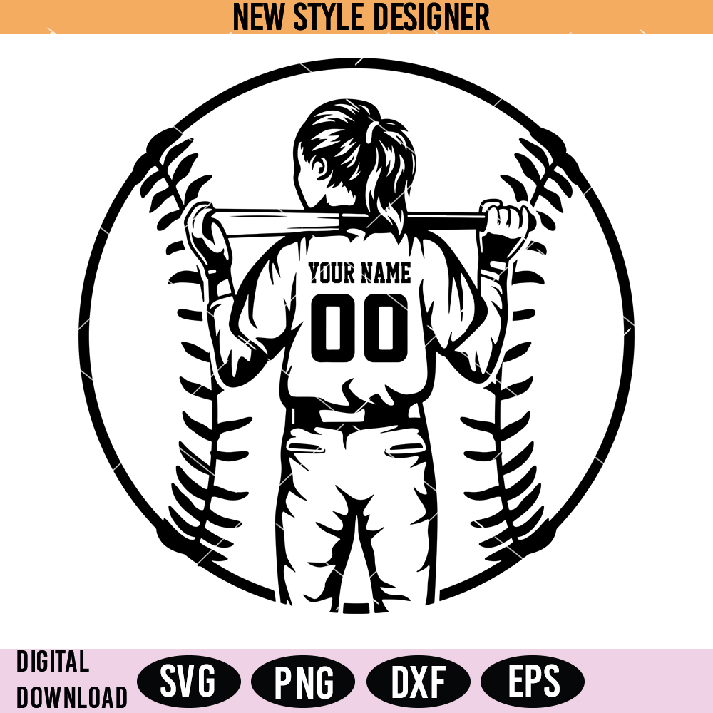 Softball Team Svg | Inspire Uplift