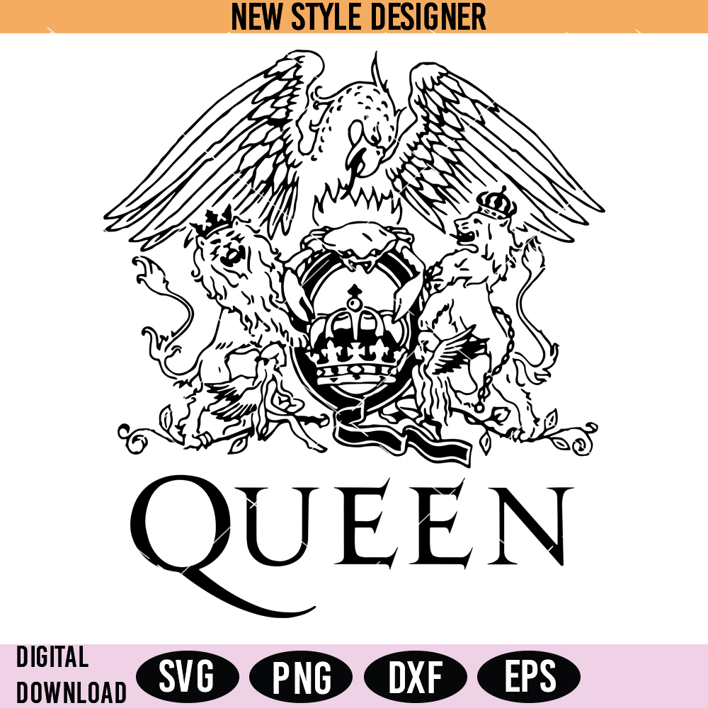 band queen svg - Inspire Uplift