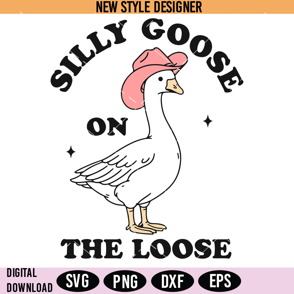 silly goose svg - Inspire Uplift