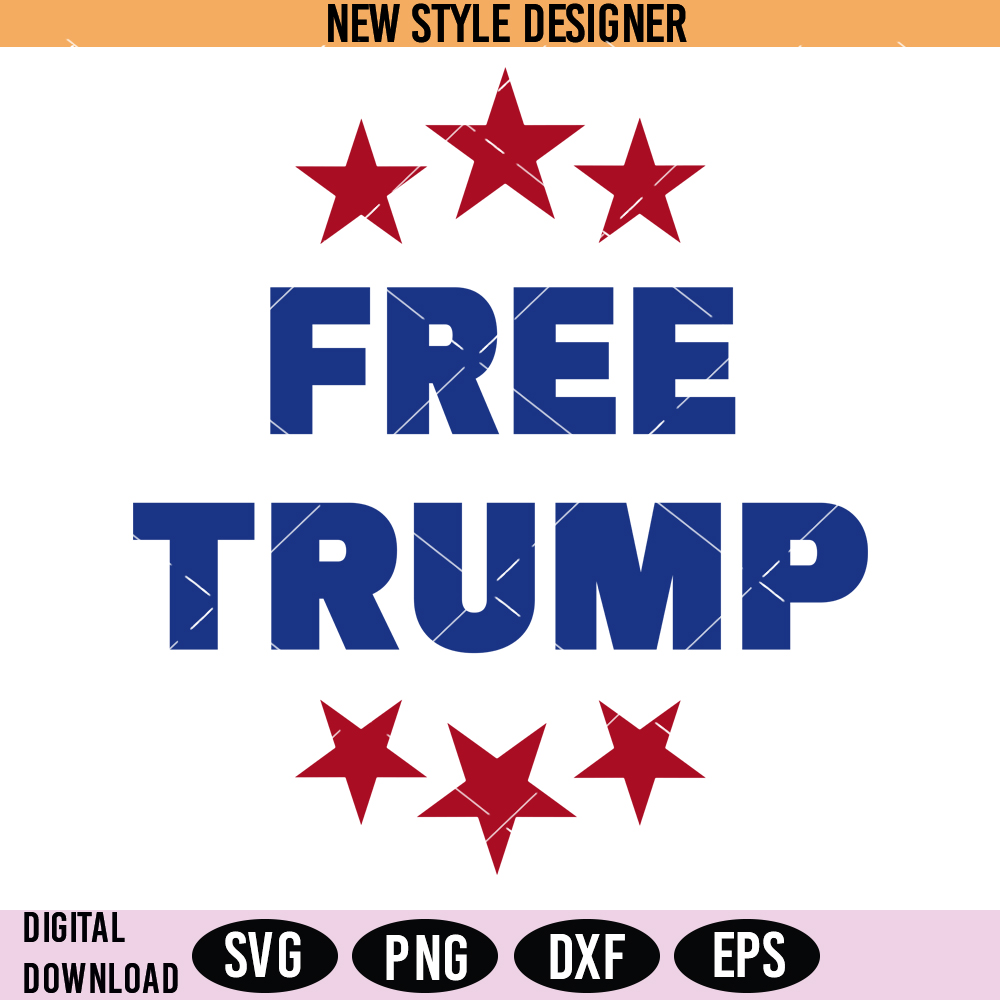 Free Trump Svg Png, Free Trump Clip Art, Trump PNG, Instant - Inspire ...