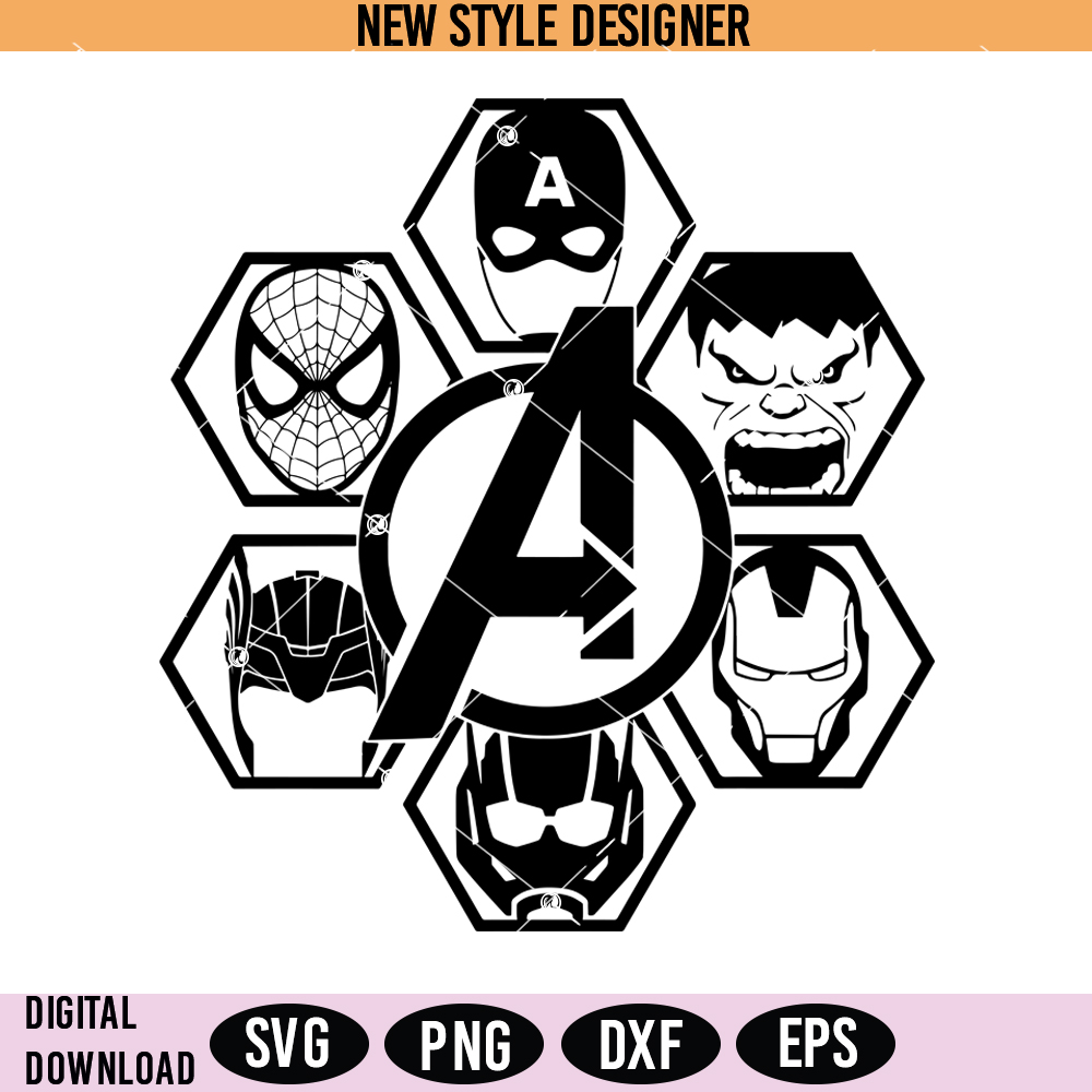 Avengers Svg Files | Inspire Uplift