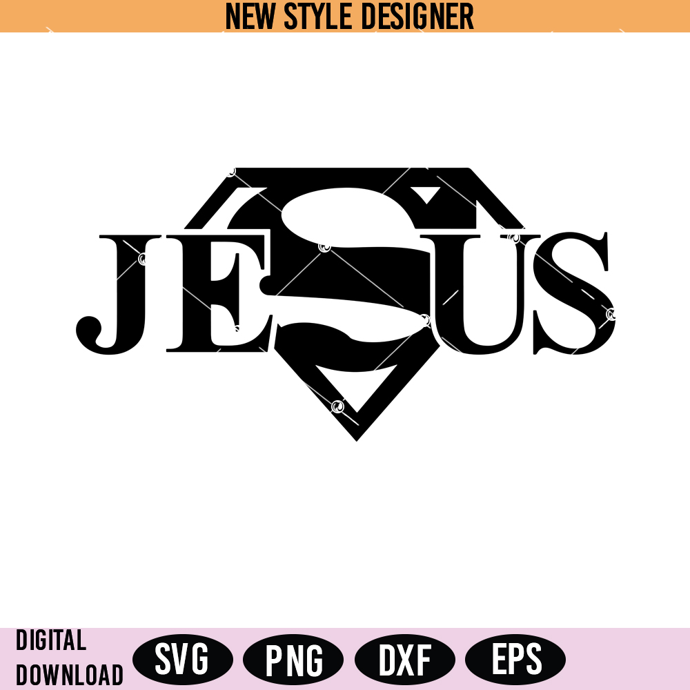 Super Jesus Svg Png, Christian Png, Jesus Svg, Christian Svg | Inspire ...