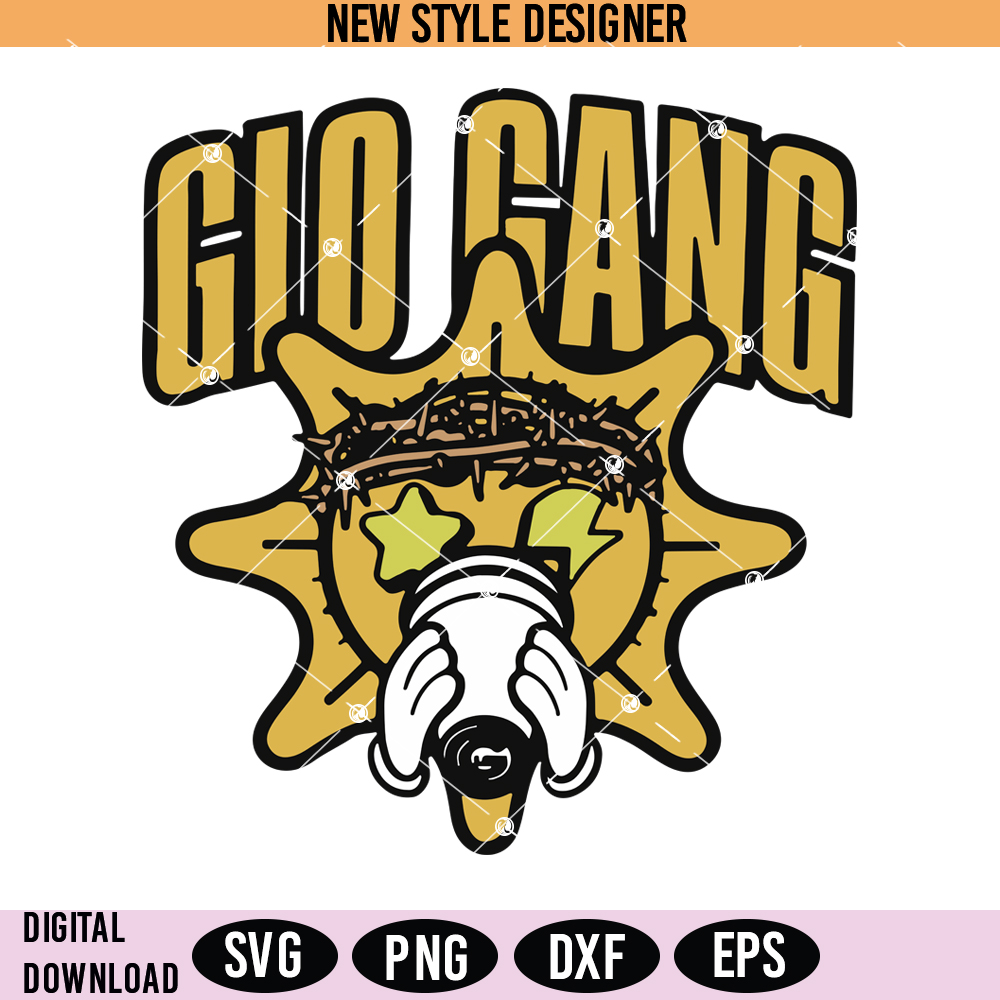 GLO GANG Svg Png, chicago rapper svg, Chief Keef sun Svg, In | Inspire ...
