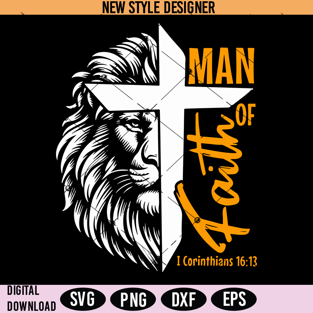 Man Of God Svg | Inspire Uplift