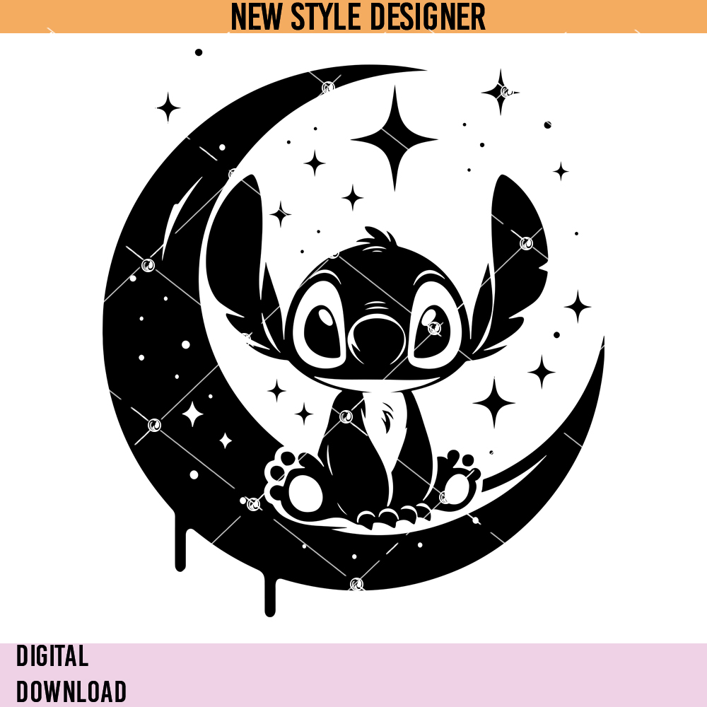 Stitch Svg Png, Lilo and Stitch Svg, Angel svg, Cartoon Svg, | Inspire ...