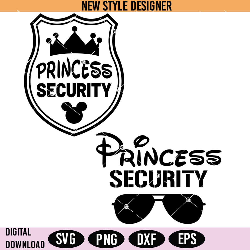 Princess Security Svg Png, Boyfriend Security Svg, Digital D | Inspire ...