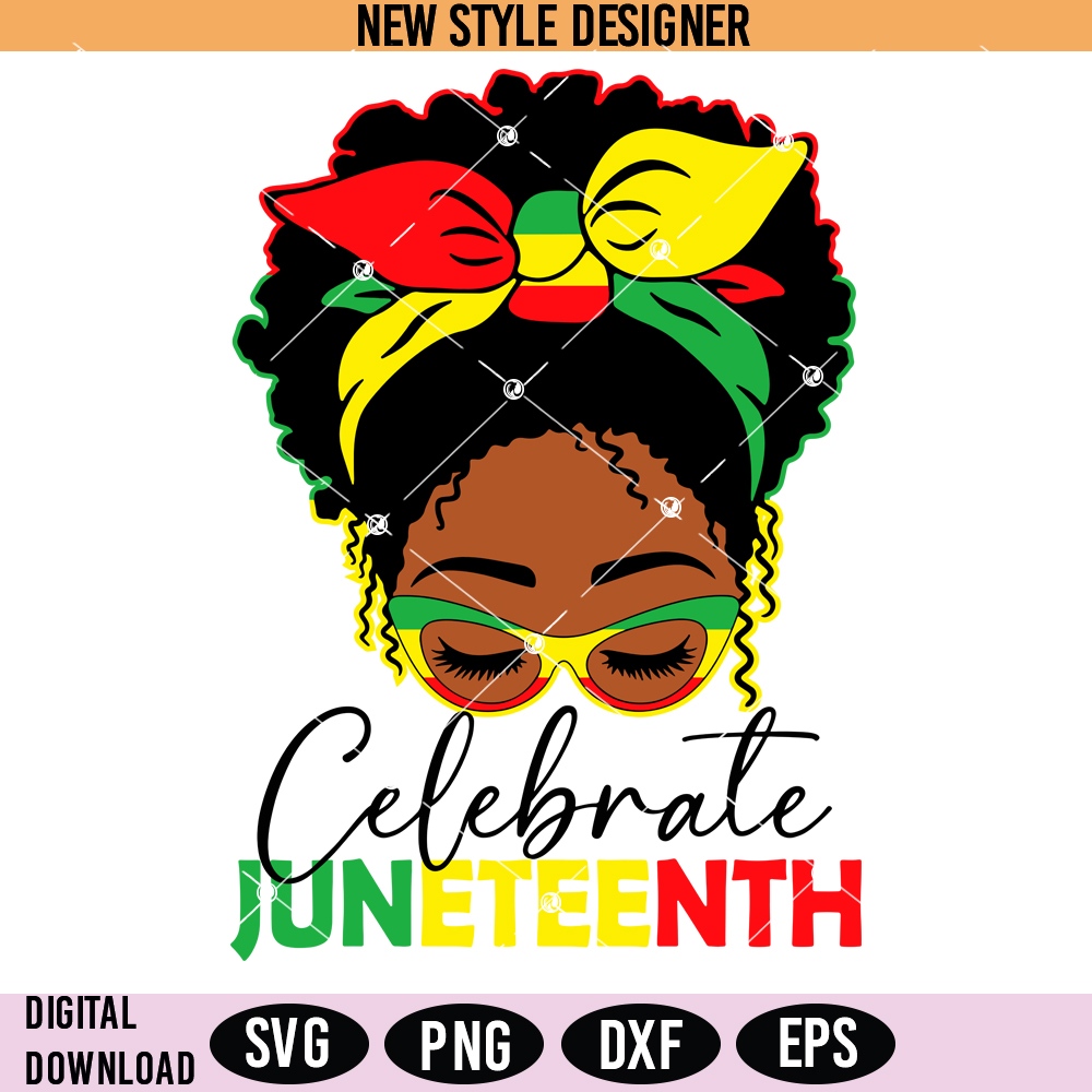 Celebrate Juneteenth Svg Png, Juneteenth 1865 Svg, Digital D - Inspire ...