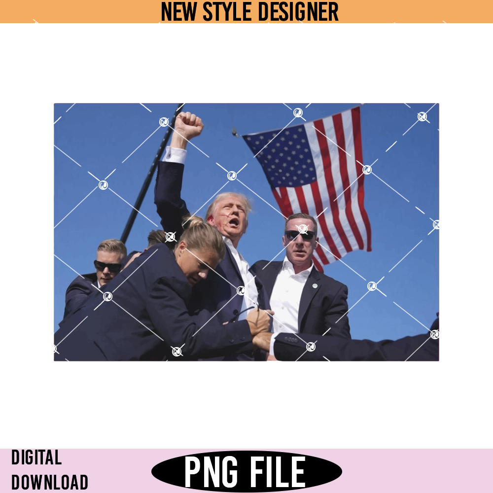 Donald Trump Presidential Campaign Png, Trump Shooting Png, | Inspire ...
