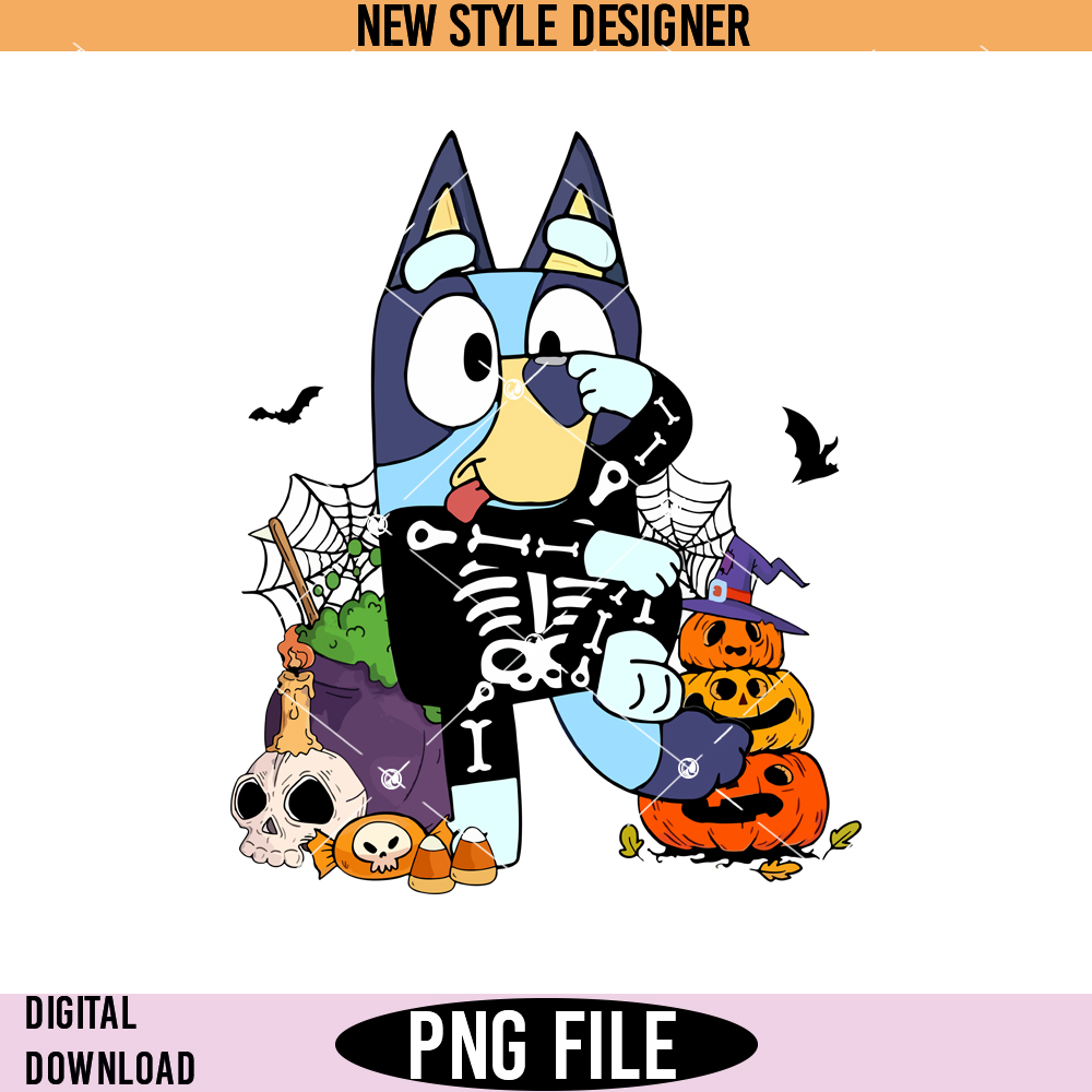 Bluey Halloween Png, Trick or Treat Png, Dogs Halloween Png, | Inspire ...