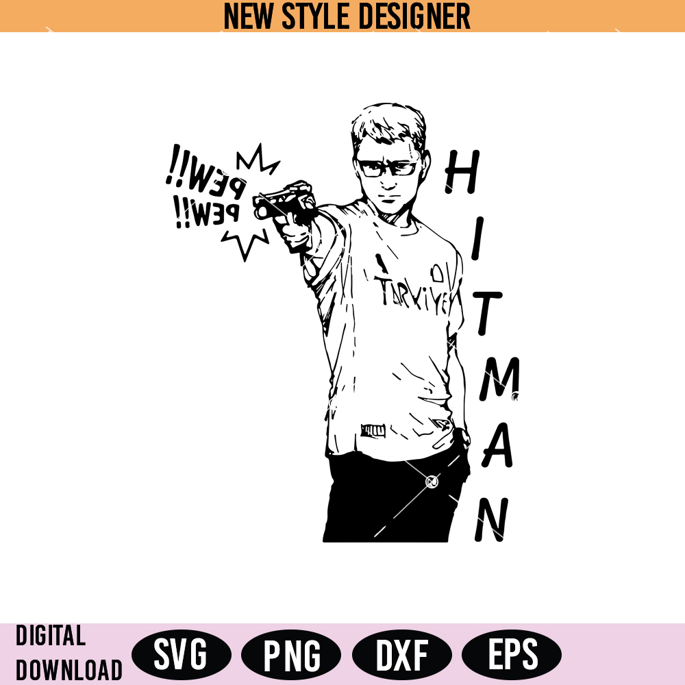 Yusuf Dikec Svg Png, Cool shooter Svg, Hitman Svg, Turkish W | Inspire ...