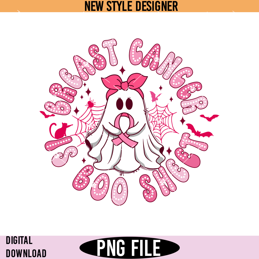 Ghost Ribbon Breast Cancer Awareness Png, Halloween Pink Gho | Inspire ...