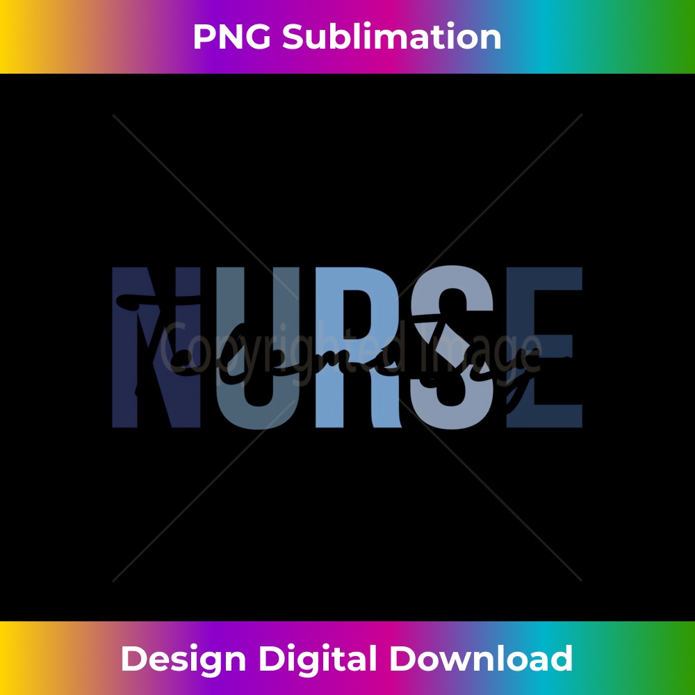 Retro Telemetry Nurse Print For Nursing Student - Bohemian S | Inspire Uplift