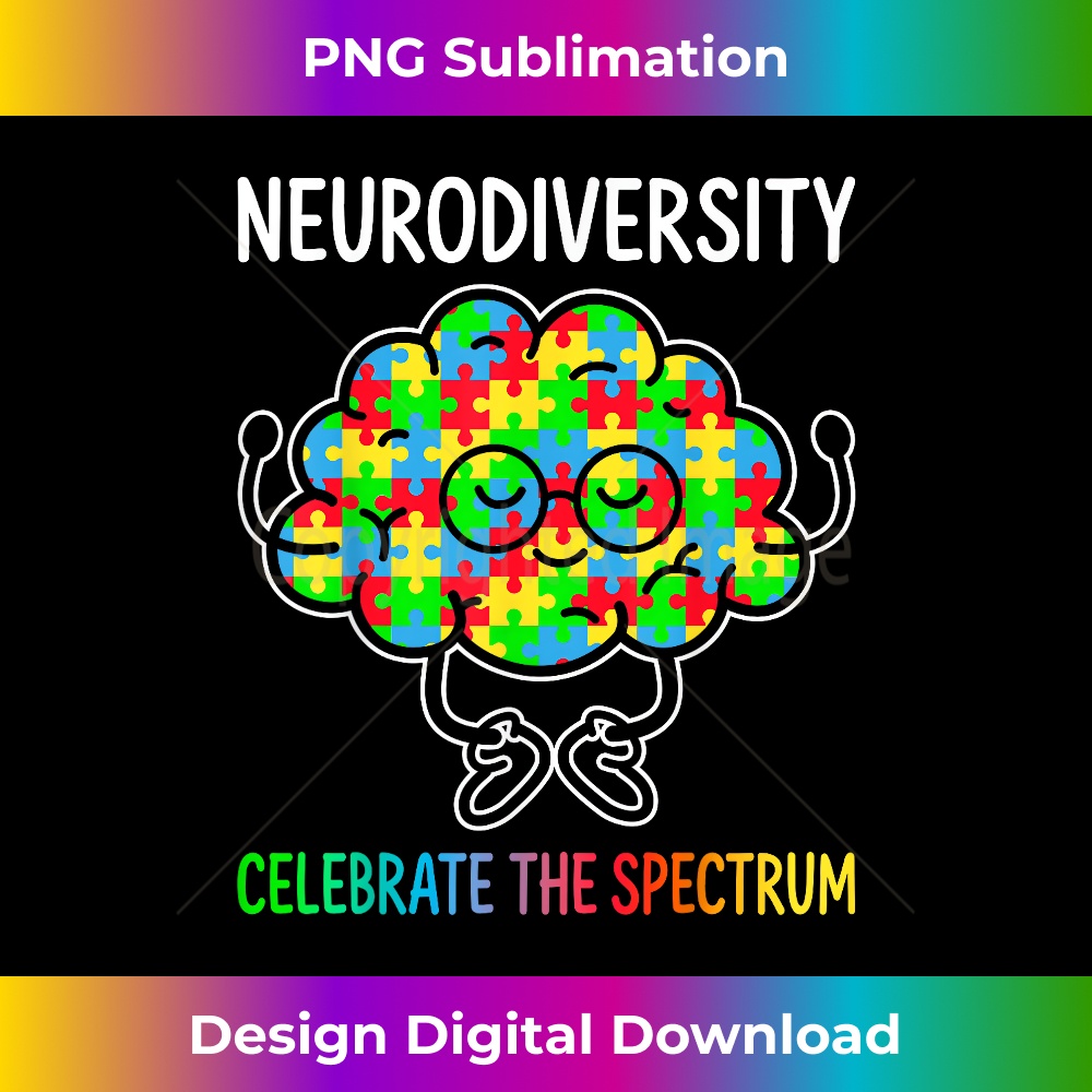 Neurodiversity Brain Autism Awareness ASD ADHD Kid - Bohemia - Inspire ...