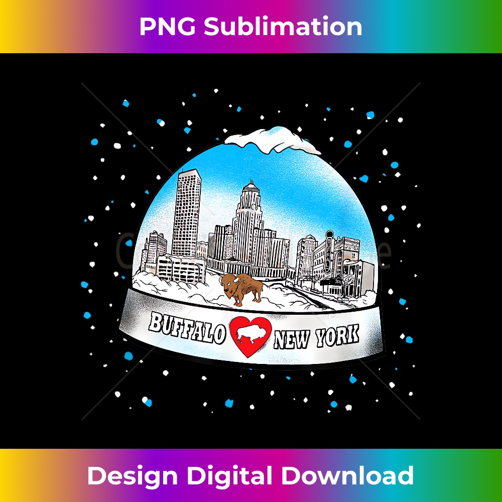 BUFFALO NY snow globe 716 New York love BFLO winter city day | Inspire ...