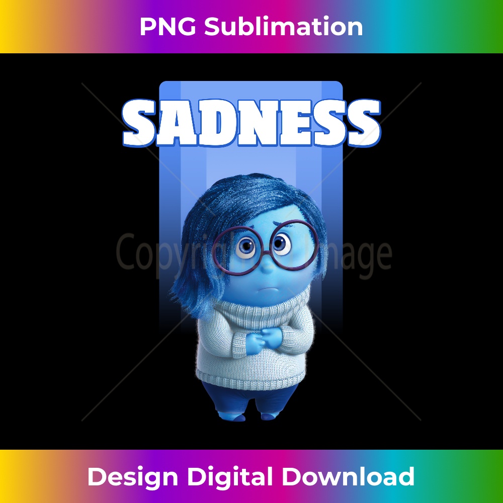 Disney Pixar Inside Out Sadness Portrait Long Sleeve - Urban - Inspire ...