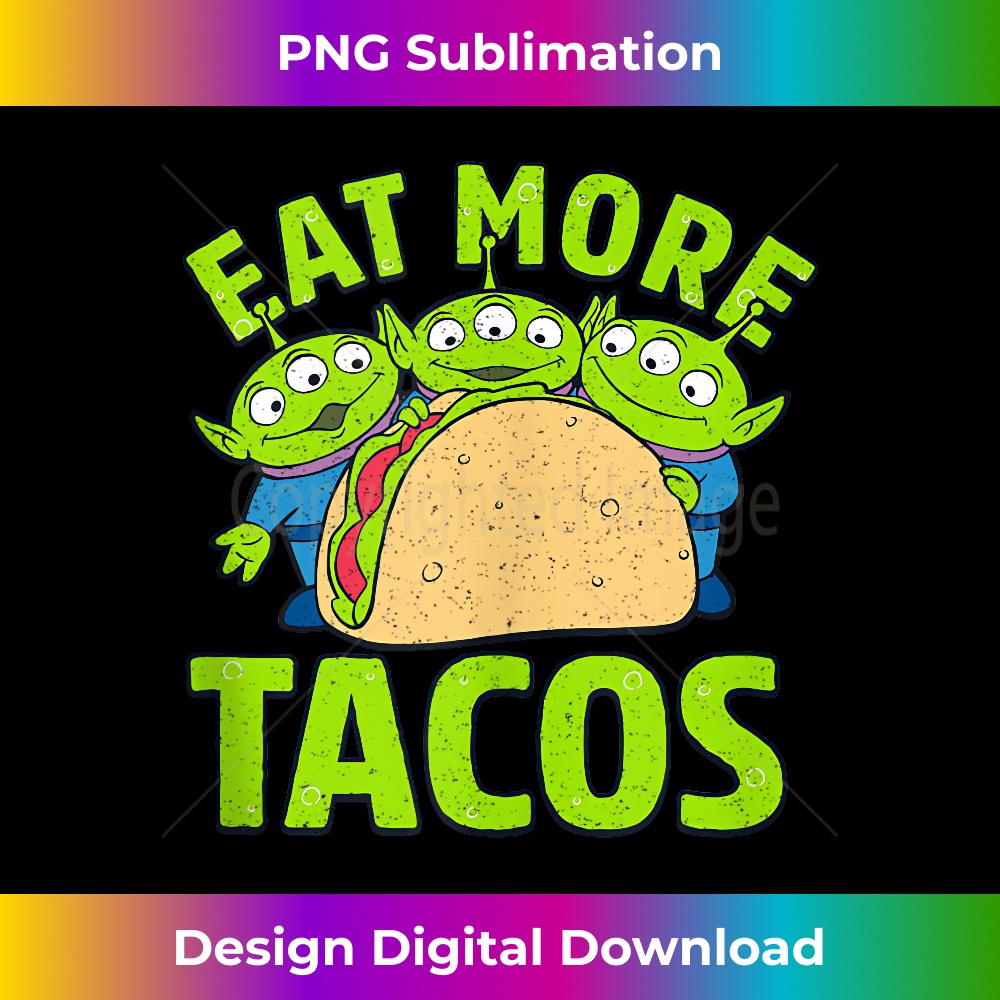 Disney Pixar Toy Story Aliens Eat More Tacos Tank Top - Luxe - Inspire ...