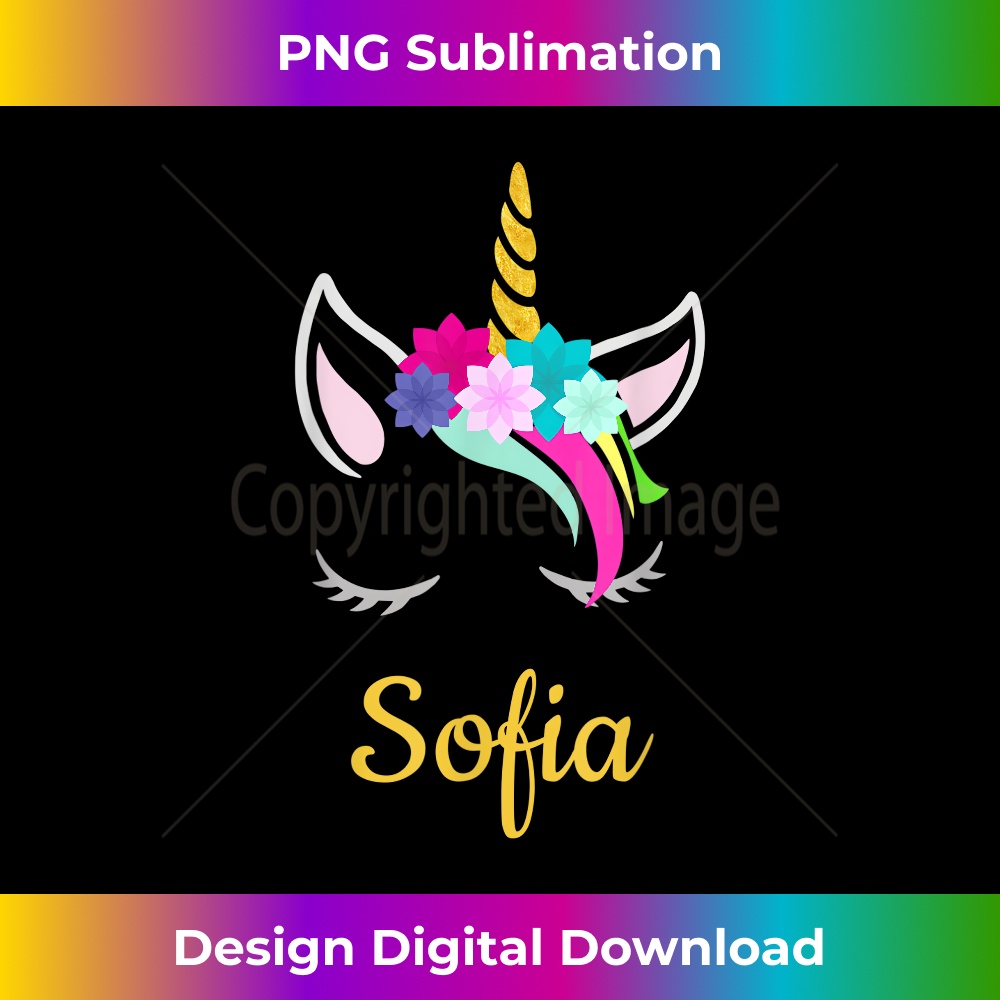 Sofia Dark Unicorn Name - Innovative PNG Sublimation Design | Inspire ...