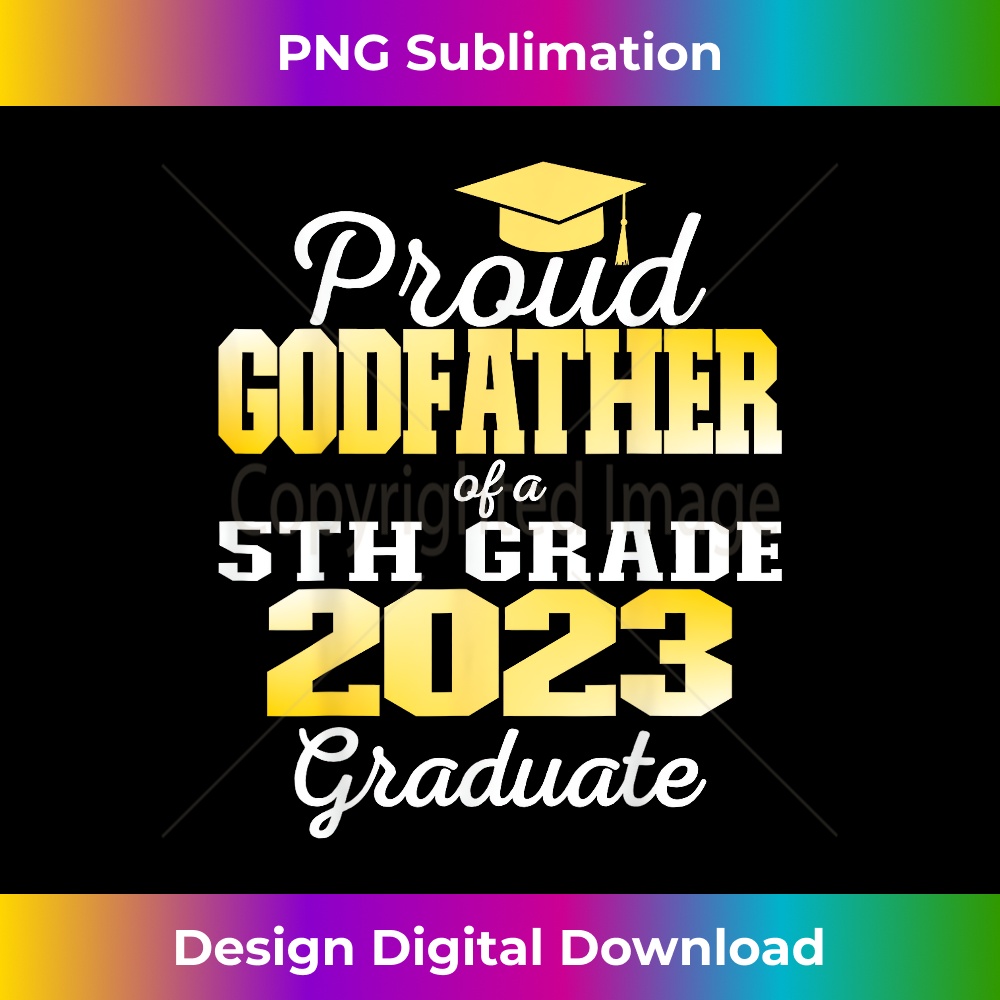 Proud Godfather of 5th Grade Graduate 2023 Family Graduation | Inspire ...