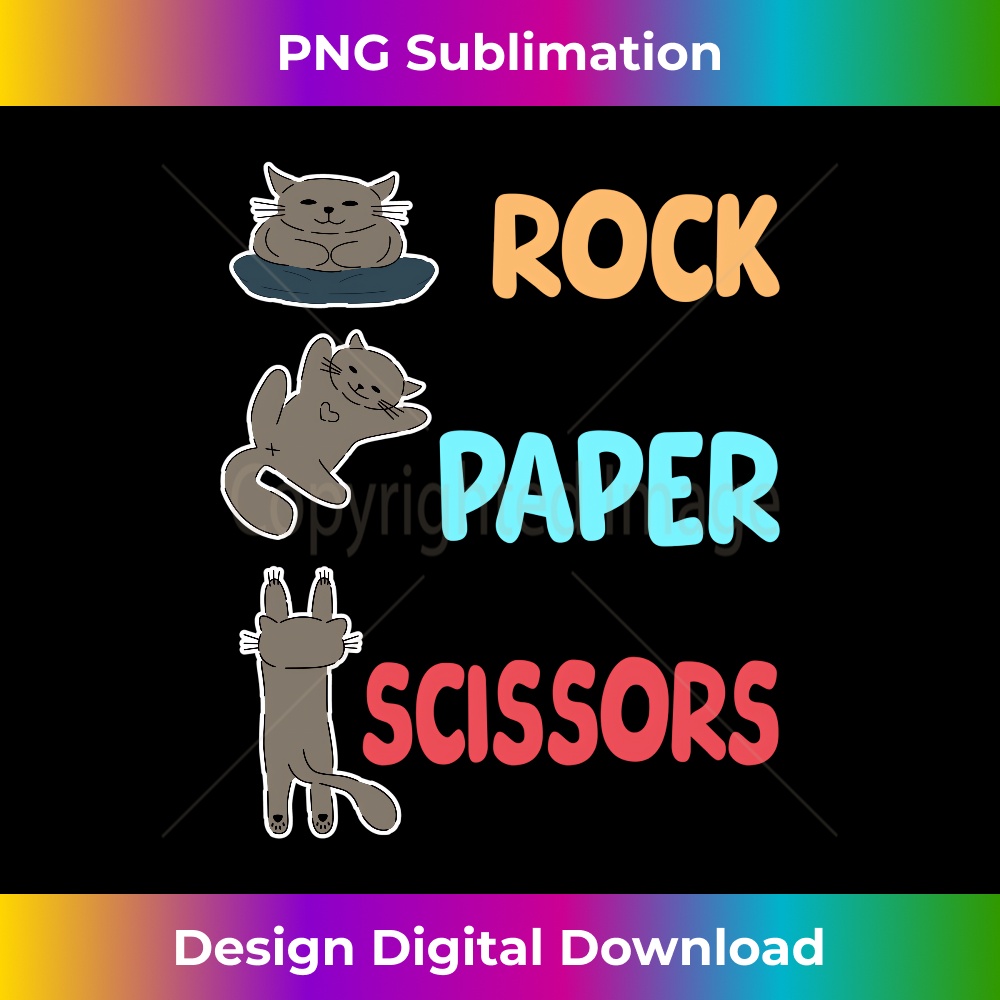 Rock Paper Scissors Cat Paws Claws Cute Cat Owner Parent Pun | Inspire ...