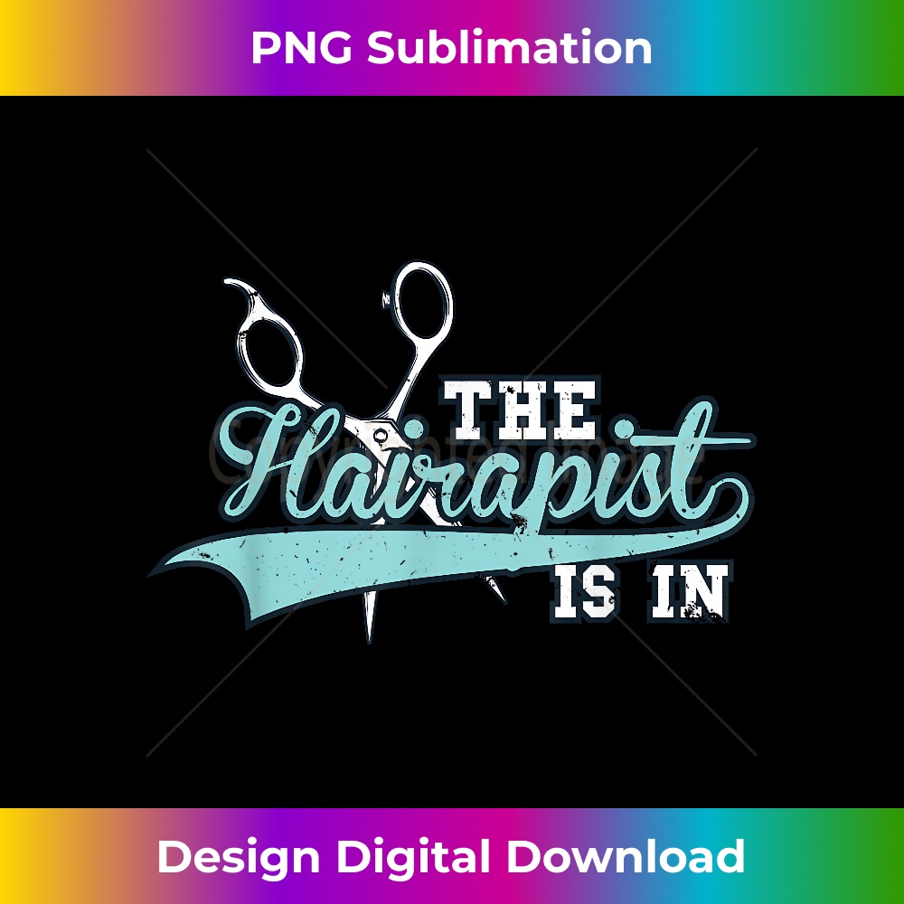 Funny Hairdresser The Hairapist - Hair Stylist - Hairapist - | Inspire ...