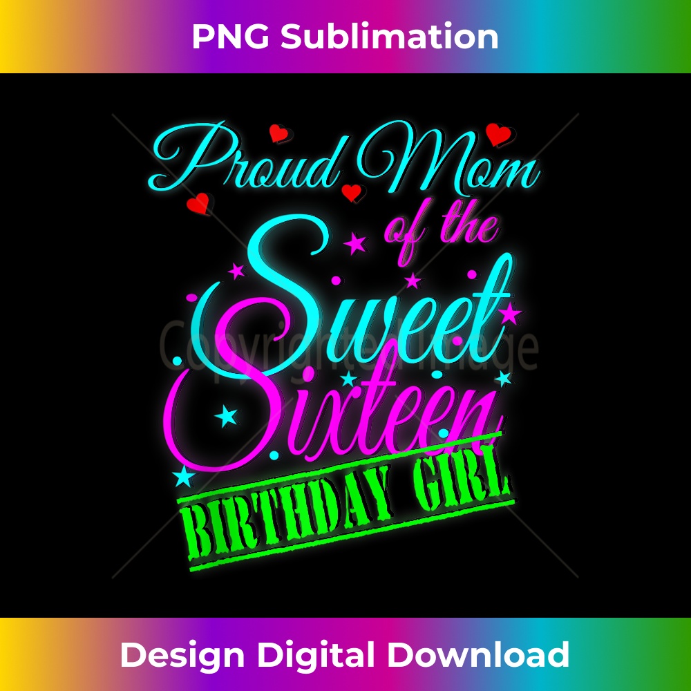 Vintage Sweet 16 Girl Teen Birthday 2005 Sixteenth Mom Tank | Inspire ...