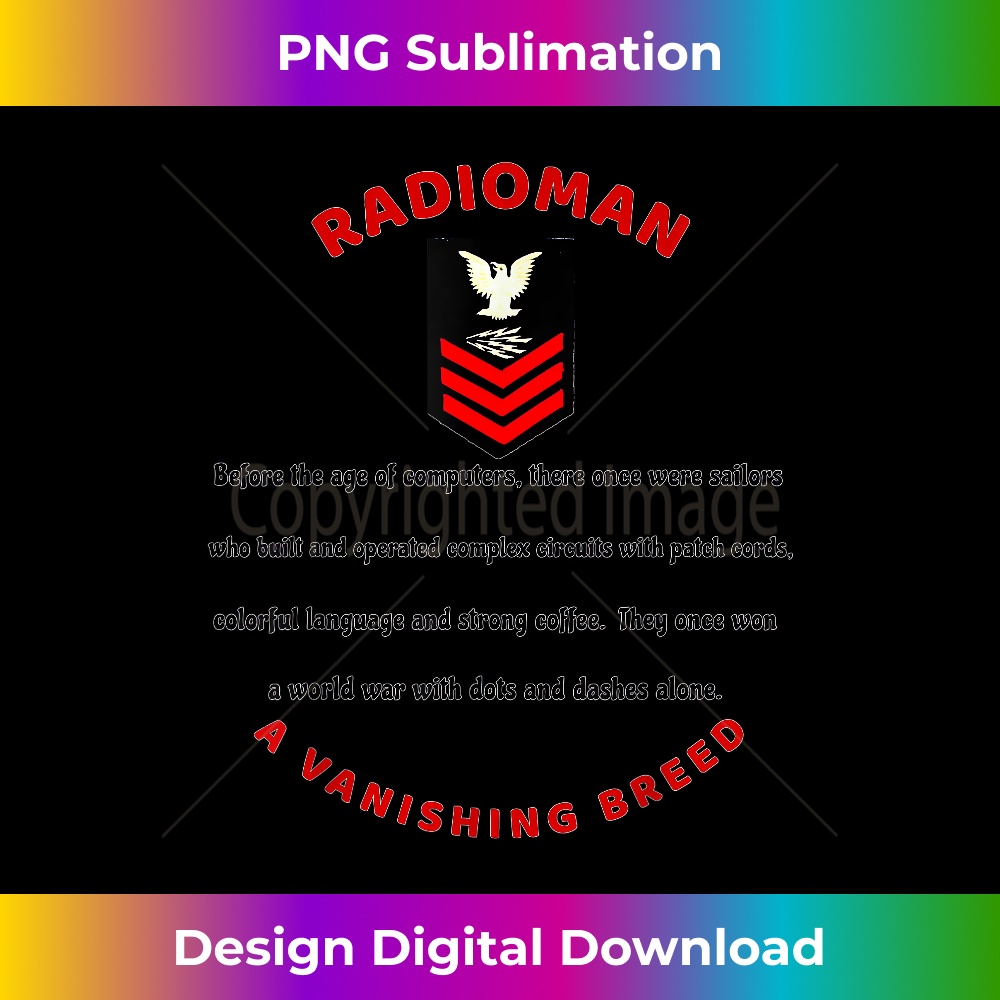 Radioman - A vanishing breed - RM1 - Deluxe PNG Sublimation | Inspire ...