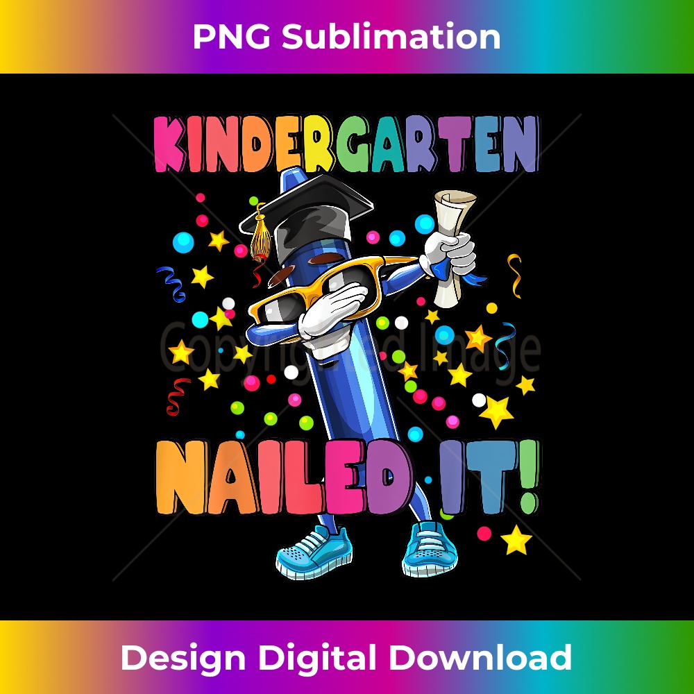 Kindergarten Nailed It Dabbing Crayon Graduation Cap Gift - | Inspire ...