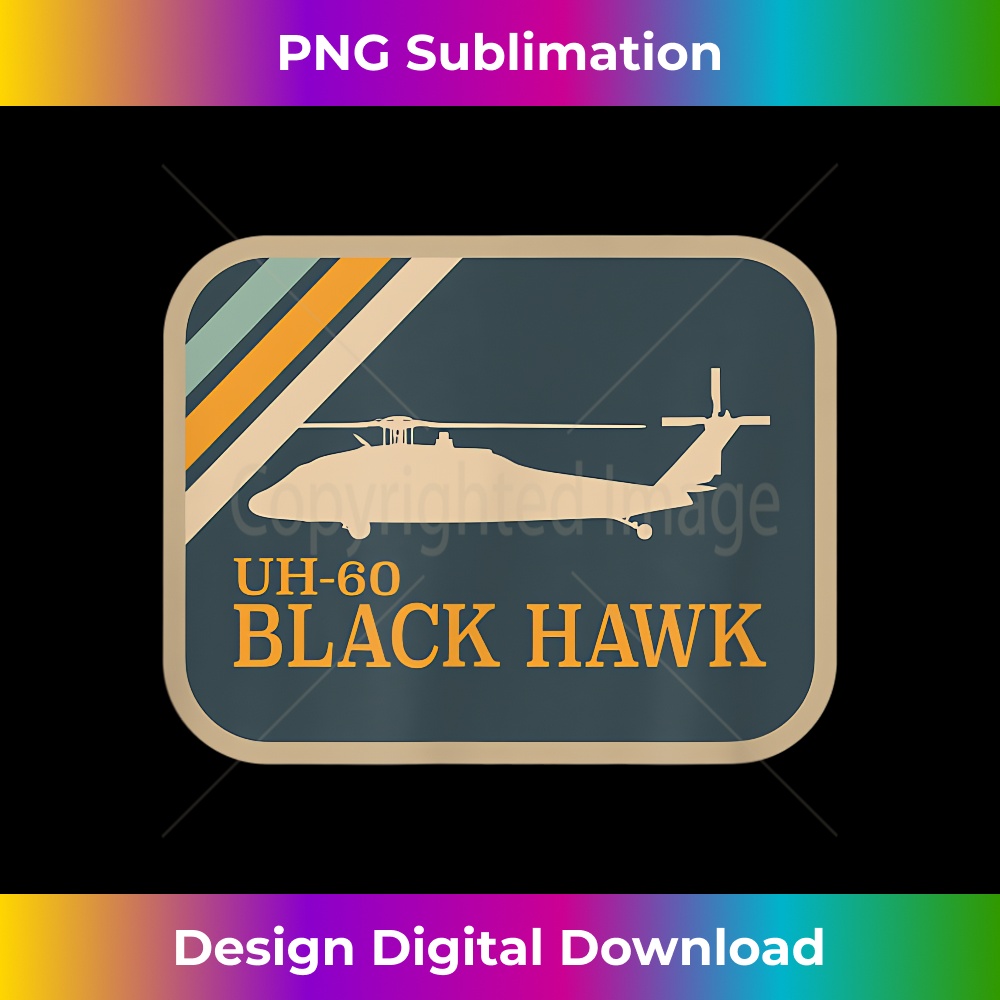 UH-60 Black Hawk Patch - High-Resolution PNG Sublimation Fil - Inspire ...