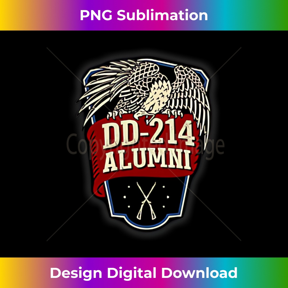 DD-214 Alumni Retired Military Veteran Emblem - Trendy Subli | Inspire ...