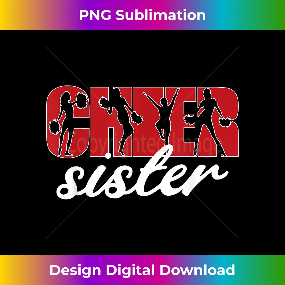 Cheer Sister Cheerleading Sis Cheerleader Sister - Chic Subl | Inspire ...
