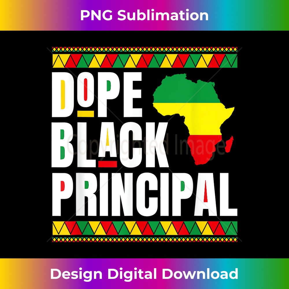 African American School Principal - Dope Black Principal - Inspire Uplift