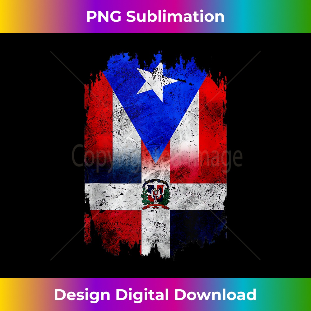 DominiRican Dominican and Puerto Rican Flag Dominican Flag T | Inspire ...