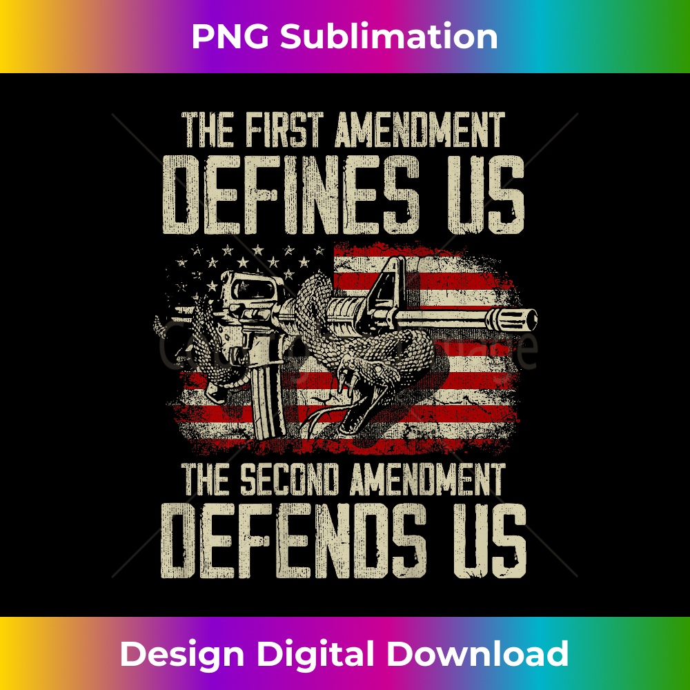 The First Amendment defines us American Flag (On Back) - Pre | Inspire ...