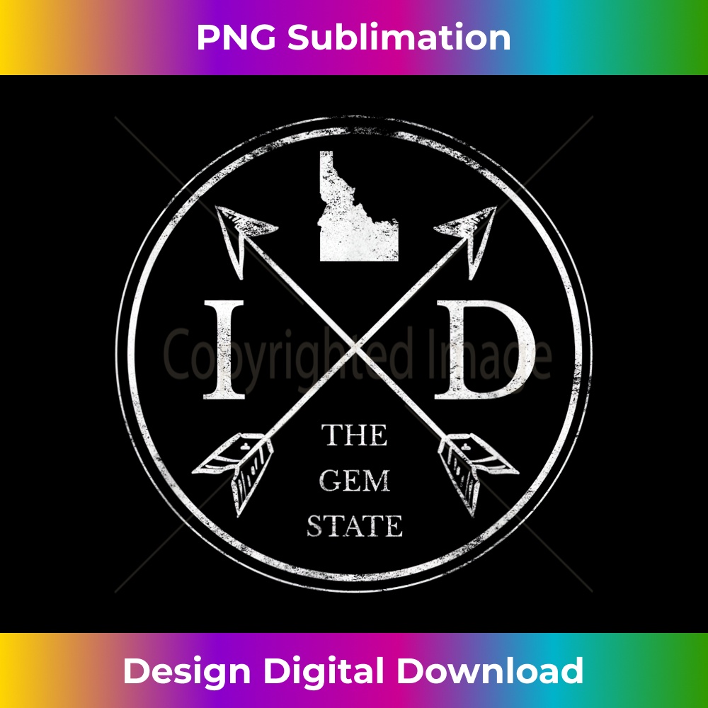 Cute Idaho ID The Gem State - PNG Transparent Sublimation Fi | Inspire ...