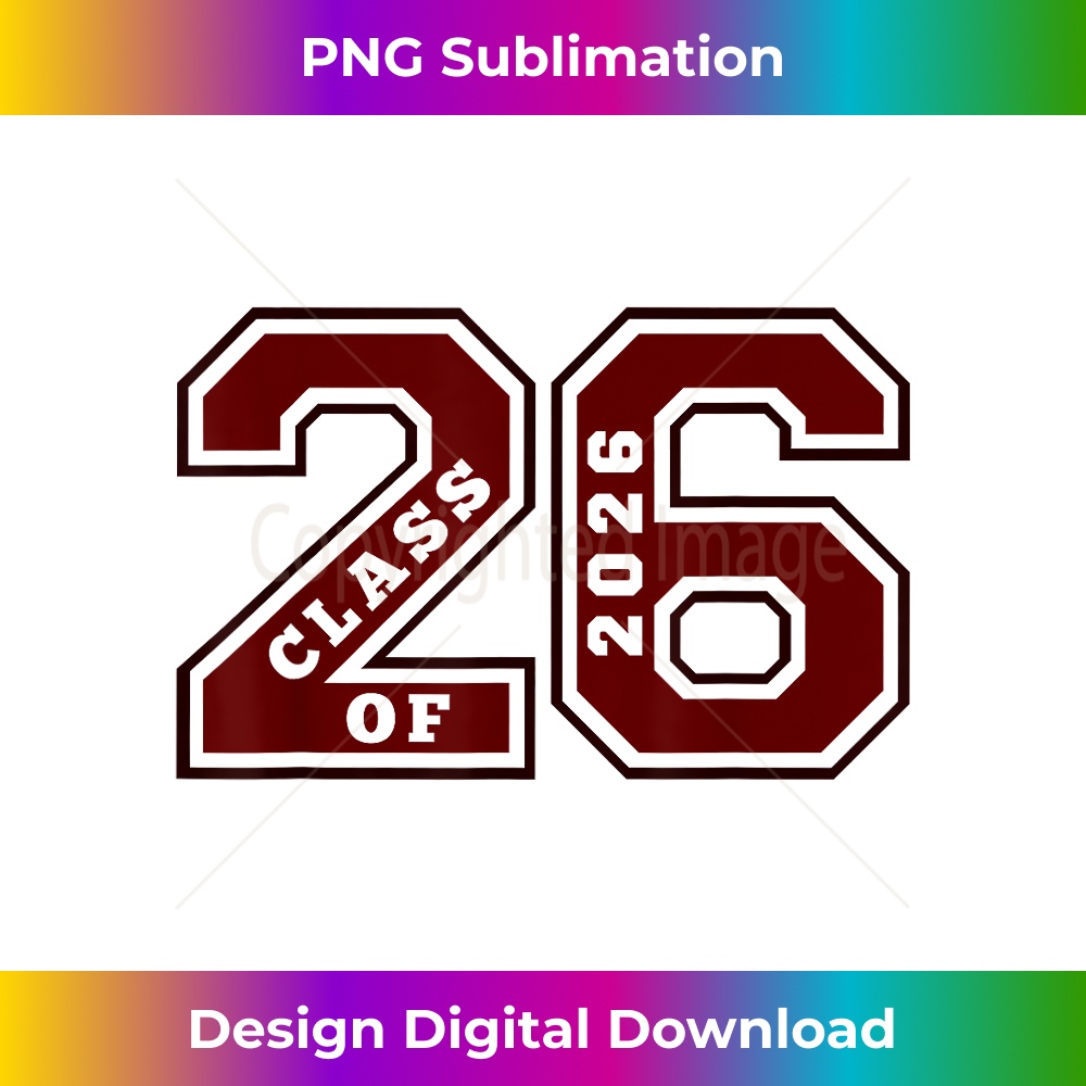 CLASS OF 2026 - MAROON LETTERMAN STYLE CLASS OF 26 SWAG GIFT | Inspire ...