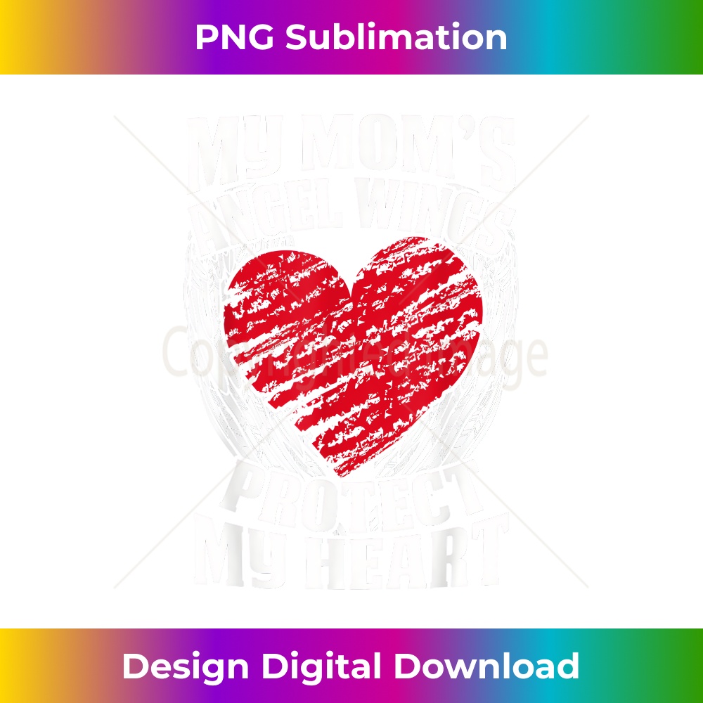 My Mom's Angel Wing Protect My Heart Guardian Angel Missing | Inspire ...