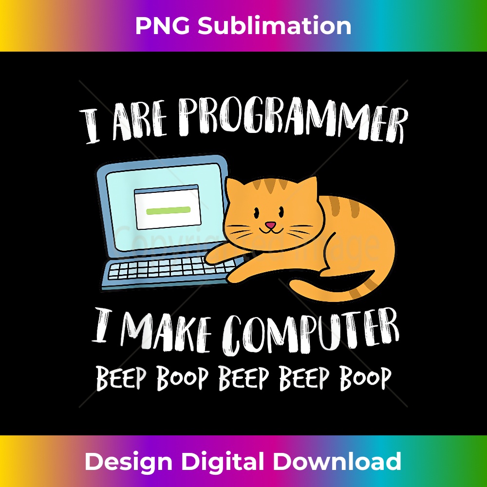 Funny I Are Programmer Programming Coding Nerd Cat Kitten Inspire 2125