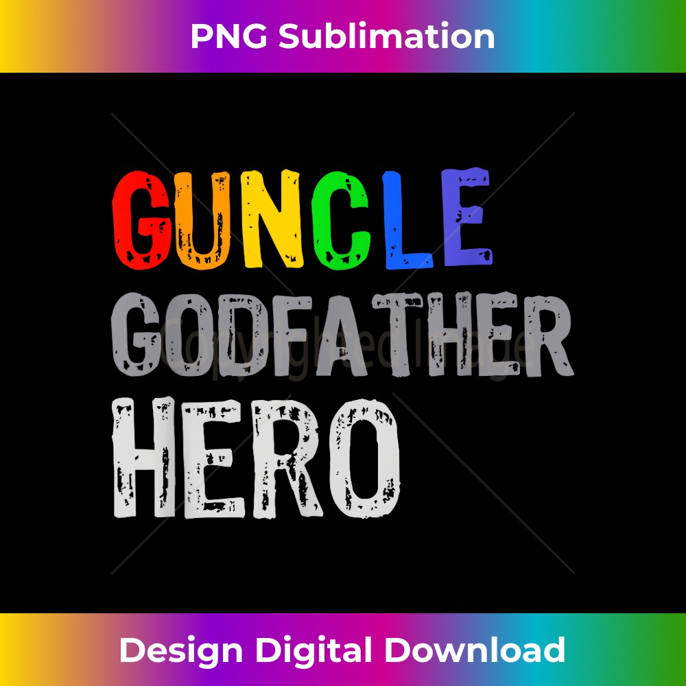 Guncle Godfather Hero - Special Edition Sublimation PNG File | Inspire ...