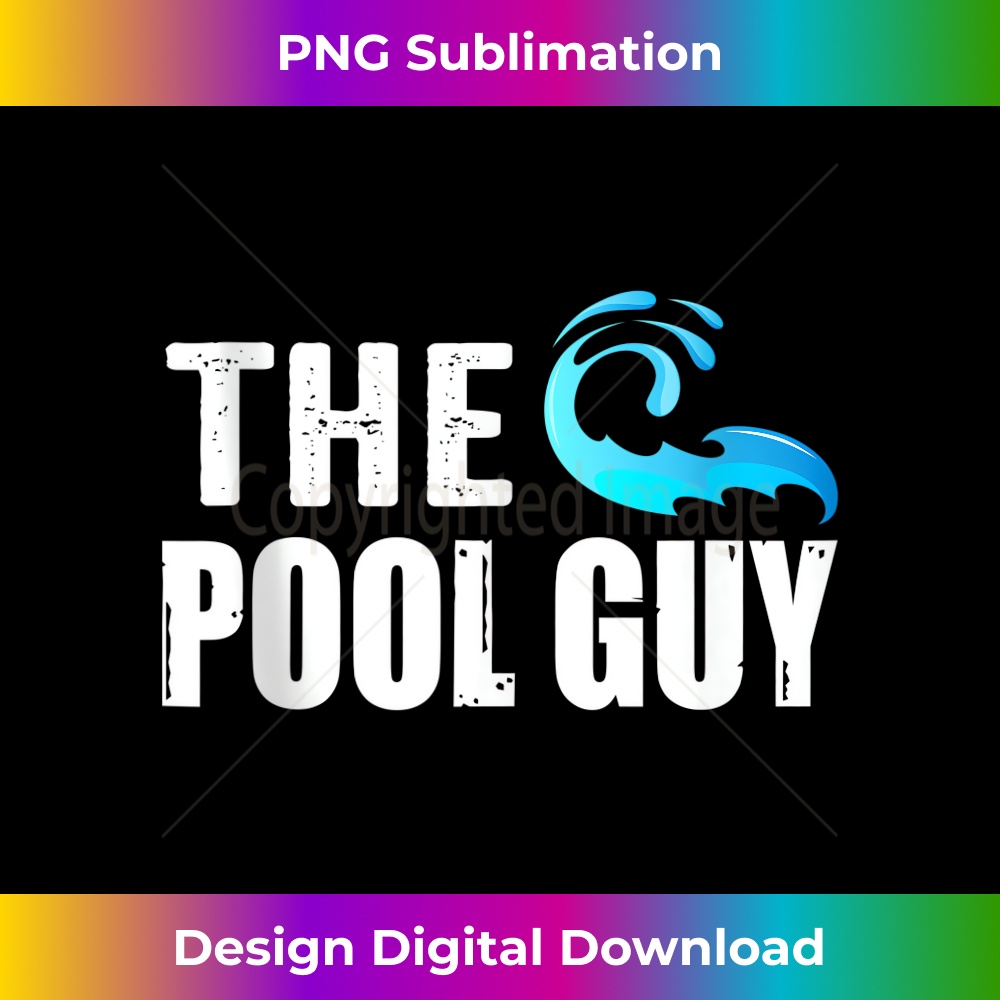 The Pool Guy Pool Party Cabana Boy Beach Cruise Tank Top 2 - | Inspire Uplift