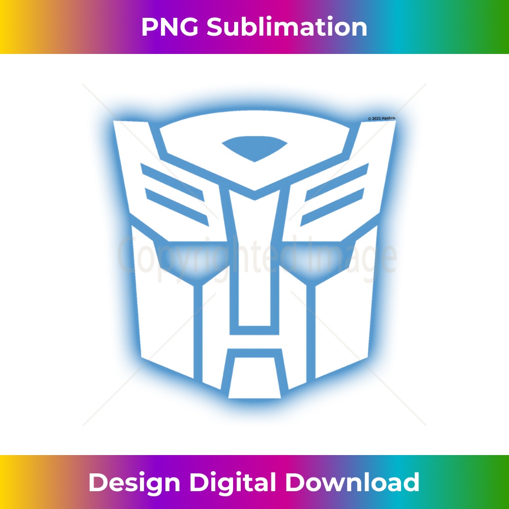 Transformers Autobots Blue Neon Epic Logo Long Sleeve 2 - Ex | Inspire ...